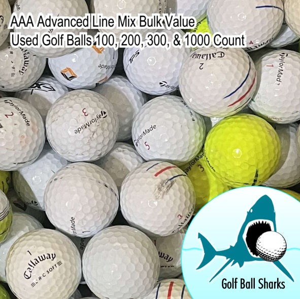 Bulk Value Mix – Golf Ball Sharks